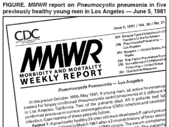 37th Anniversary of the First Reported Cases of AIDS in the United ...