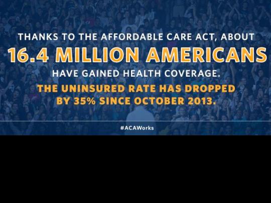 HHS Report Shows Evidence that the ACA Is Working | HIV.gov