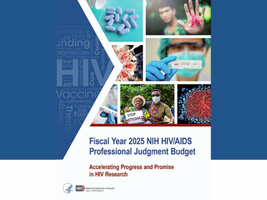 NIH Publishes FY 2025 HIV/AIDS Professional Judgment Budget | HIV.gov