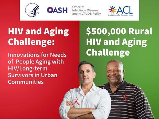 HHS Announces Phase 1 Winners of Two National HIV and Aging Challenges ...