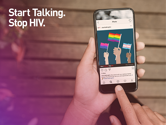 HIV Resource on Instagram @StartTalkingHIV | HIV.gov