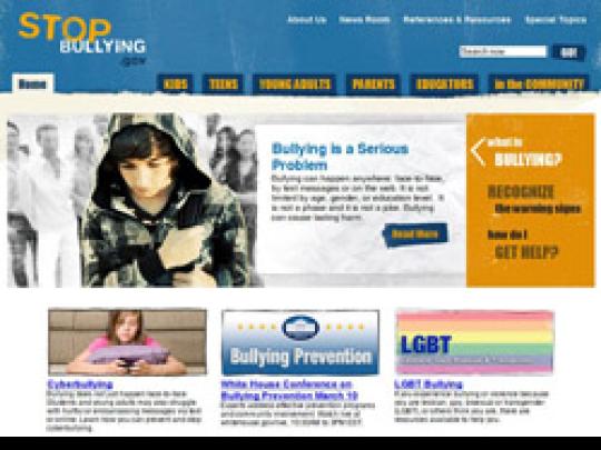 HHS Launches New Website: Stopbullying.gov | HIV.gov